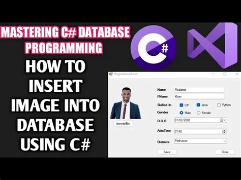 How To Insert Image In Database In C Save Image In Sql Server Using