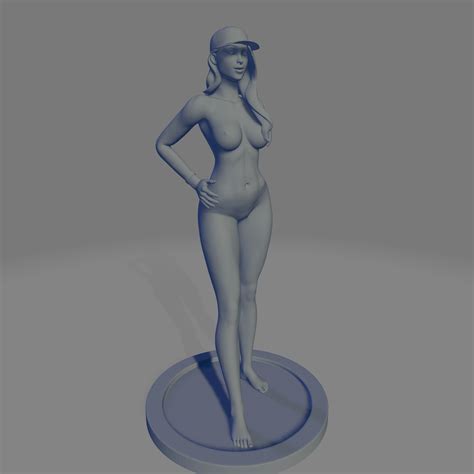 RUBY NUDE OBJ File For Cults