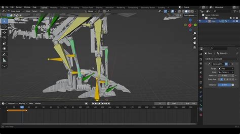 Why Is The Damped Track Bone Constraint Lagging During The Animation Or When It Is Animated