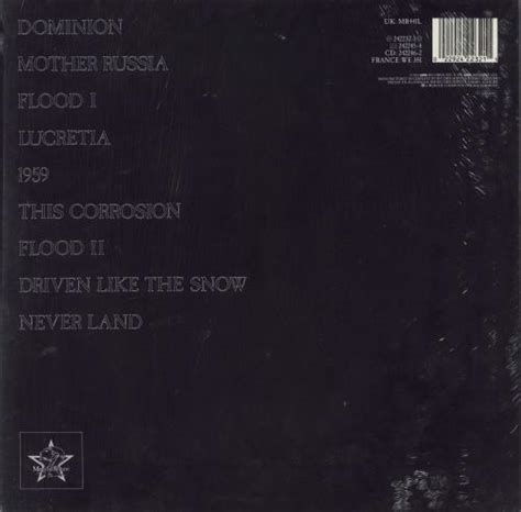 The Sisters Of Mercy Floodland Complete Shrink Uk Vinyl Lp Album