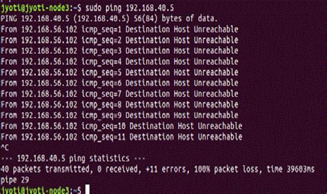 14 04 Destination Host Unreachable Pinging One Ubuntu VM From Another Ubuntu VM Ask Ubuntu