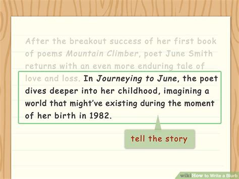 How To Write A Blurb Steps With Pictures WikiHow