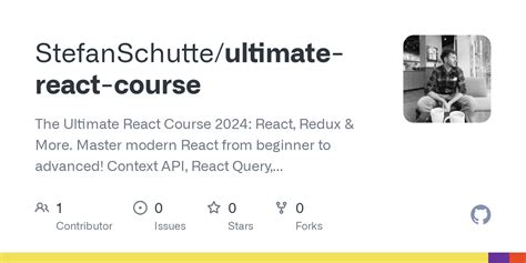 Github Stefanschutte Ultimate React Course The Ultimate React Course React Redux
