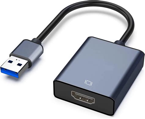 Tuliyet Usb To Hdmi Adapter Usb 3 0 2 0 To Hdmi For Multiple Monitors 1080p