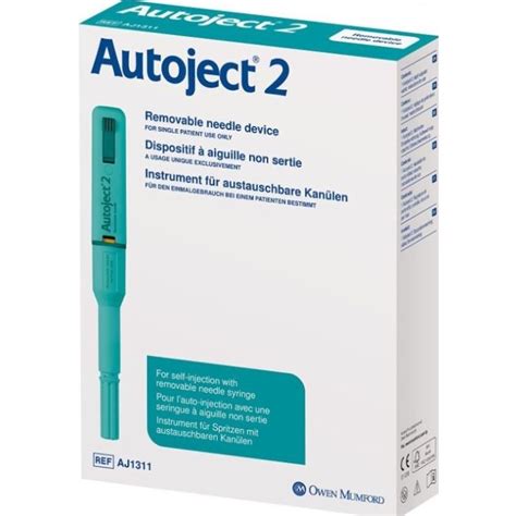 Autoject 2 Self Injection Device For Easy Medication Administration