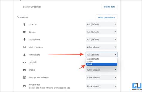 5 Ways To Block Site Notifications And Popups In Chrome Gadgets To Use