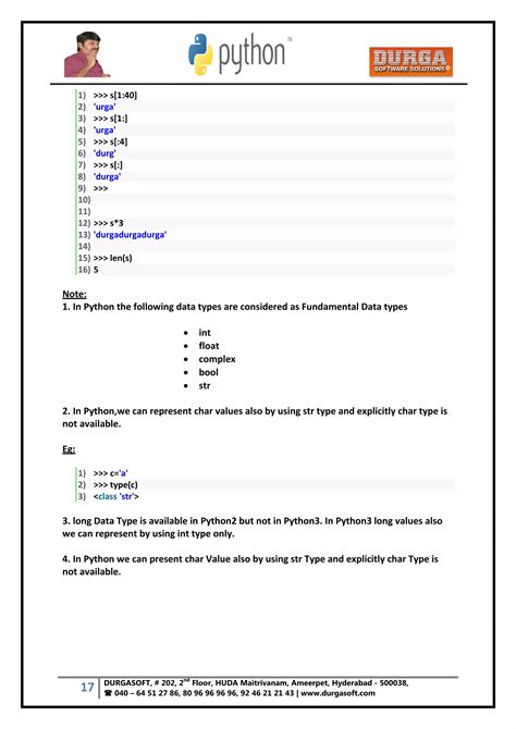 Durga Python Fullpdf