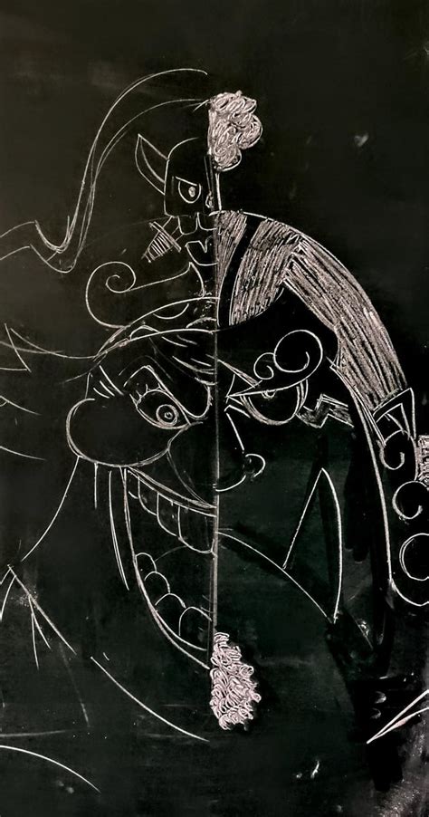 Jinbe Bigmom I Tried Drawing With Chalk R Onepiece