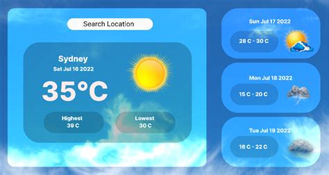 weather app figma