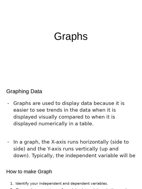 Graphs Ppt For Igcse Biology Importantanduseful Pdf Chart