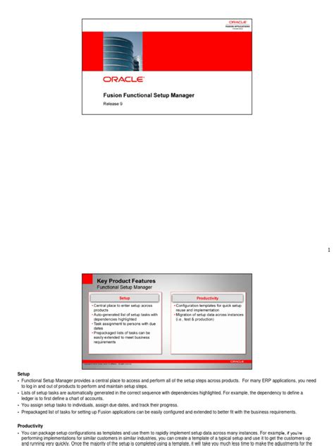 01 Functional Setup Manager Speakernotes Pdf Accounts