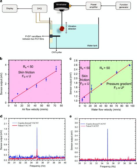 Flow Sensing Experiments In Air And Water A Experimental Setup Using Download Scientific