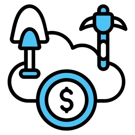 Mining Generic Color Lineal Color Icon