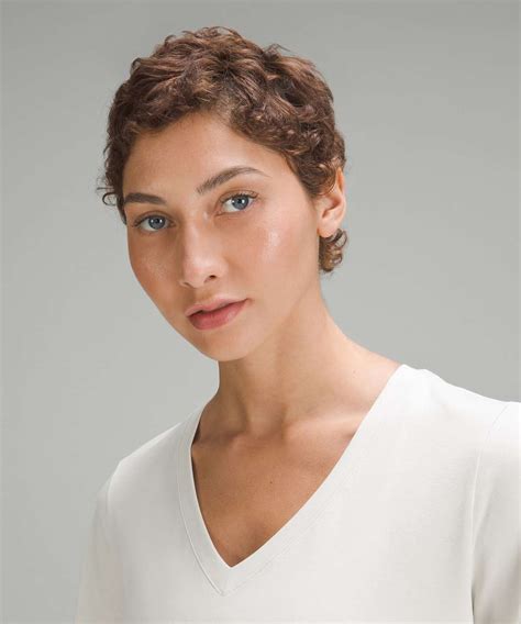 Lululemon Love V Neck T Shirt Bone Lulu Fanatics