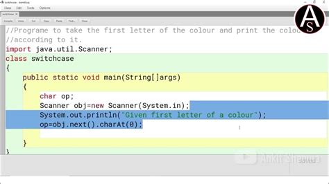 Conditional Statement Switch Case Computer Applications Java For Class 10 Icse Youtube