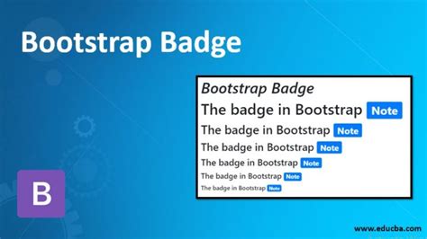 Bootstrap Badge Syntax And Examples Of Bootstrap Badge