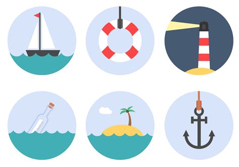 Free Nautical Elements Vector 113219 Vector Art At Vecteezy