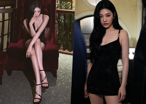 에스파 닝닝 흘러내릴 것 같은 초미니 드레스…아찔한 자태 Pickcon