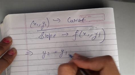 Euler S Method Lecture YouTube