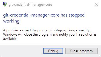 Latest Standalone GCM Installation Fails On Windows Due To Hard Dependency On Git Exe Issue