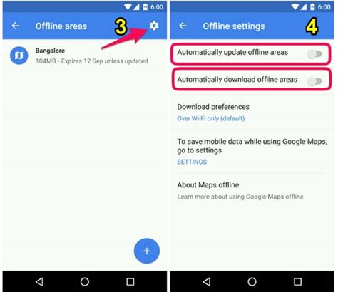 How To Stop Google Maps From Automatic Downloads