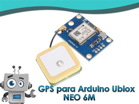 Ublox NEO M Módulo GPS económico App Tek