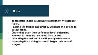 Computer Vision Real Time Face Recognition Using Open CV And Python PPTX Photo Editing