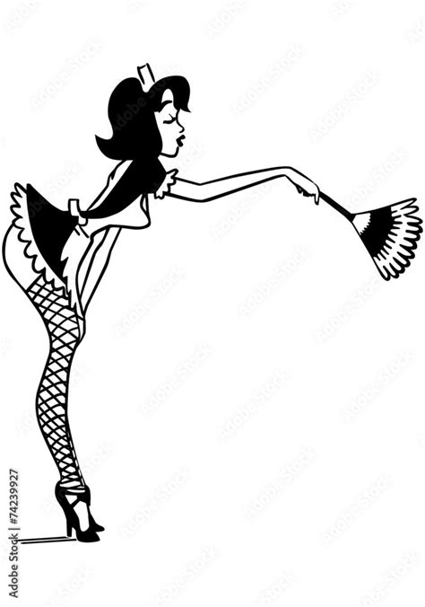 French Maid Stock Vector Adobe Stock