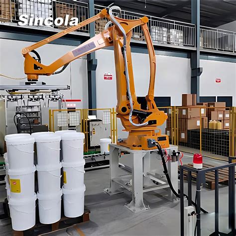 Robot Palletizer Barrel Robot Palletizer