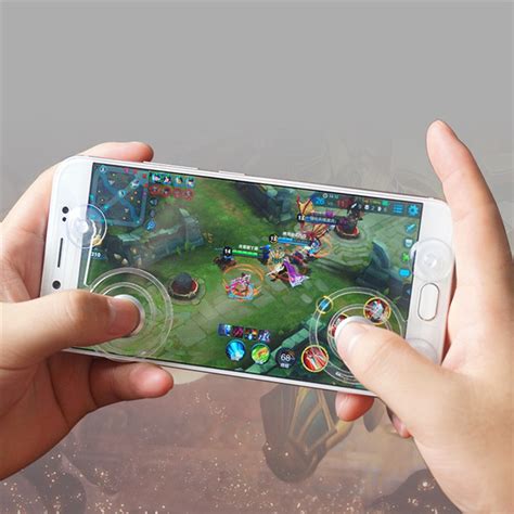 Smart Phone Mobile Game Mini Joystick Mobile Dual Analog Joysticks Game Rocker Touch Screen