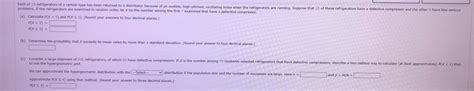 solved a calculate p x 5 and p x≤5 round your answers