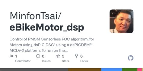 Github Minfontsai Ebikemotor Dsp Control Of Pmsm Sensorless Foc Algorithm For Motors Using