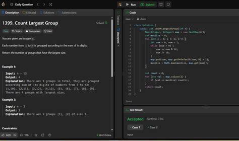 100daysofcode 100daysofcode Leetcode Hashmap Java Digitsum