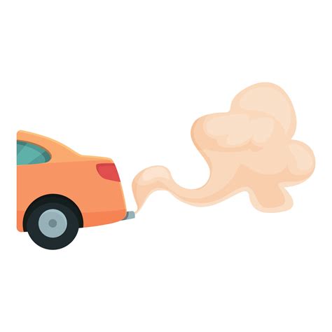 Car Smoke Icon Cartoon Vector Gas Traffic 19946558 Vector Art At Vecteezy