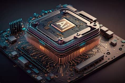 futuristic microchip processor quantum computer future technologies