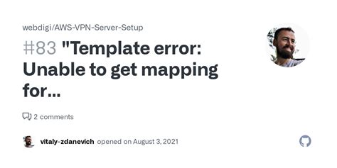 Template Error Unable To Get Mapping For AWSInstanceType2Arch Ultra High Speed VPN M5 Xlarge