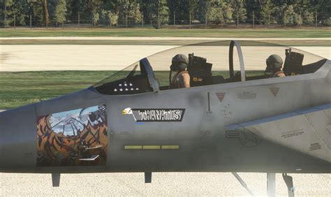 Dc Designs F 15 492nd Fs 96 202 Thanatos Nose Art 对于 Microsoft Flight Simulator Msfs