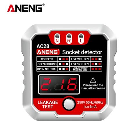 Socket Testersocket Checker Circuit With Lcd Display Checker Circuit