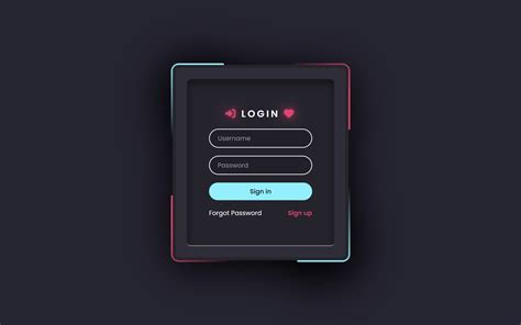 How To Make Glowing Animated Login Form Using Html And Css Coding Stella