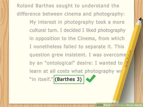 Ways To Format A Block Quote WikiHow