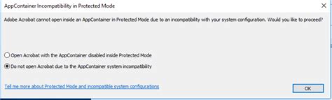 Adobe Reader Cannot Open In Protected Mode Due To Adobe Product
