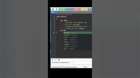 C Program To Swap Two Numbers Without Third Variable Cprogramming