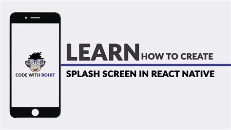 Create React Native Splash Screen In Hindi Youtube