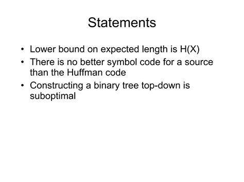 Huffman Coding Ppt Programming Languages Computing