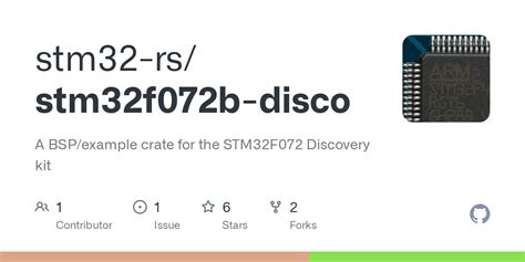 Github Stm32 Rsstm32f072b Disco A Bspexample Crate For The