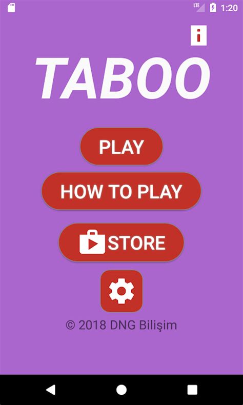 Mobil Version Of Taboo Game Apk สำหรับ Android ดาวน์โหลด