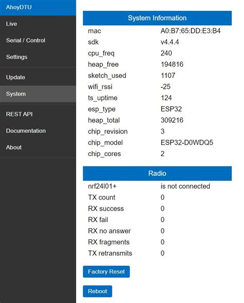 Keine Verbindung Zur Nrf24l01 · Issue 887 · Lumapuahoy · Github