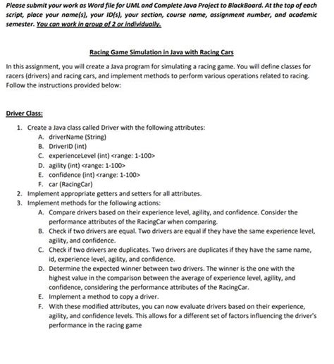 Solved Please Submit Your Work As Word File For Uml And Complete