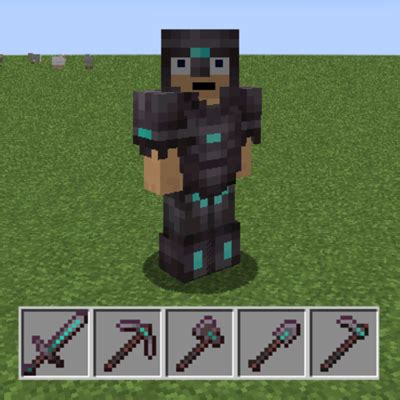 Diamond Netherite Minecraft Resource Packs CurseForge