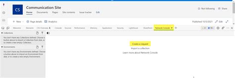 Sharepoint Online Rest Api Requests Using The Network Console Tool